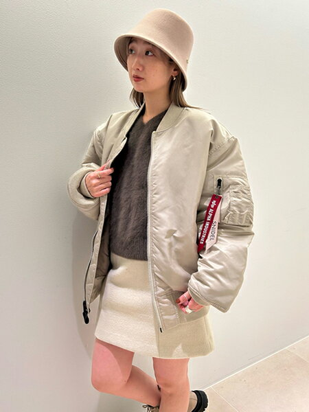 【SNIDEL×ALPHA】MA-1 お得セール 52.0%OFF omegaqatar.com