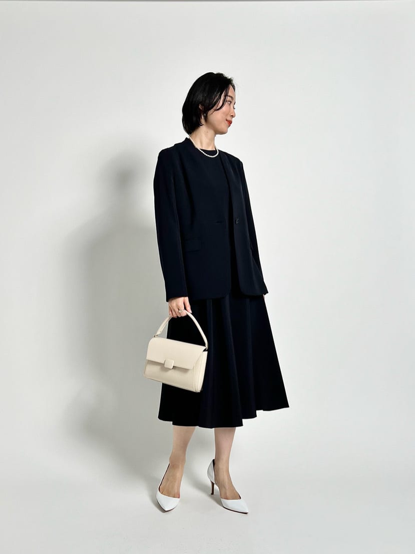 UNITED ARROWSのFEEL FREE Vネック ノーカラー ジャケットを使ったコーディネート | Rakuten Fashion ...