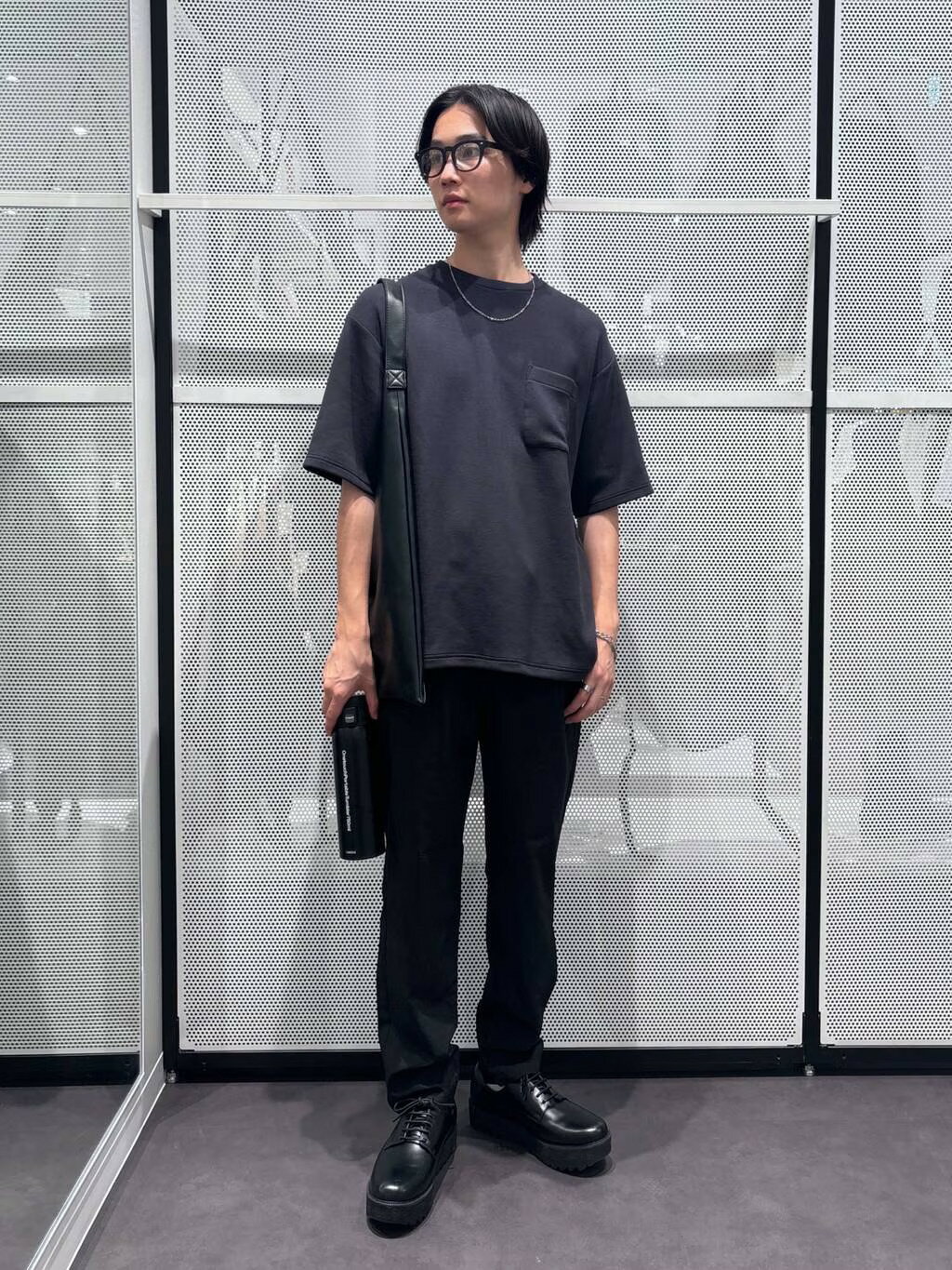 LAKOLEのDRYワッシャーSLIMパンツを使ったコーディネート | Rakuten Fashion(楽天ファッション／旧楽天ブランドアベニュー)4394524