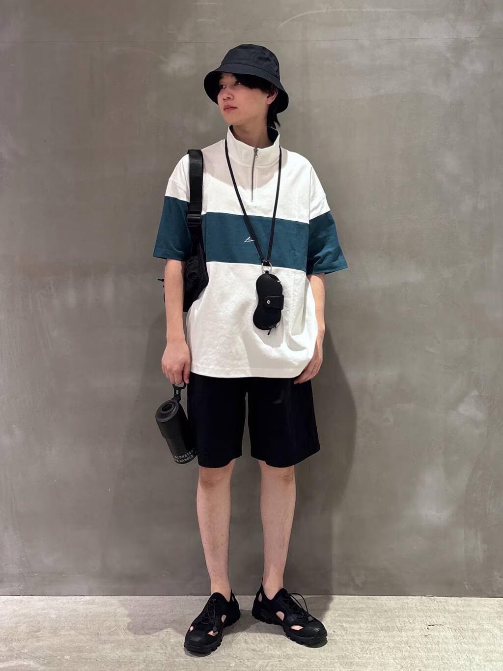 LAKOLEのパネルハーフZIPロゴTを使ったコーディネート | Rakuten Fashion(楽天ファッション／旧楽天ブランドアベニュー)5567476