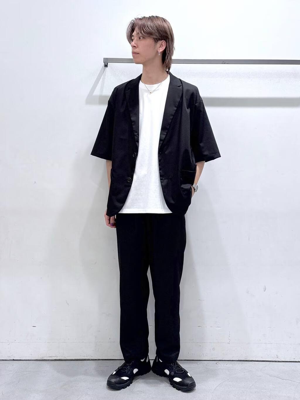 LAKOLEの TRルーズジャケット半袖を使ったコーディネート | Rakuten Fashion(楽天ファッション／旧楽天ブランドアベニュー)5567500