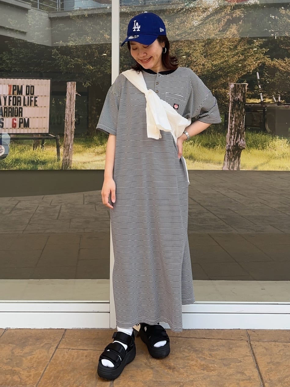 FREAK’S STOREの別注 ヘンリーネックワンピース 25SSを使ったコーディネート | Rakuten Fashion(楽天 ...