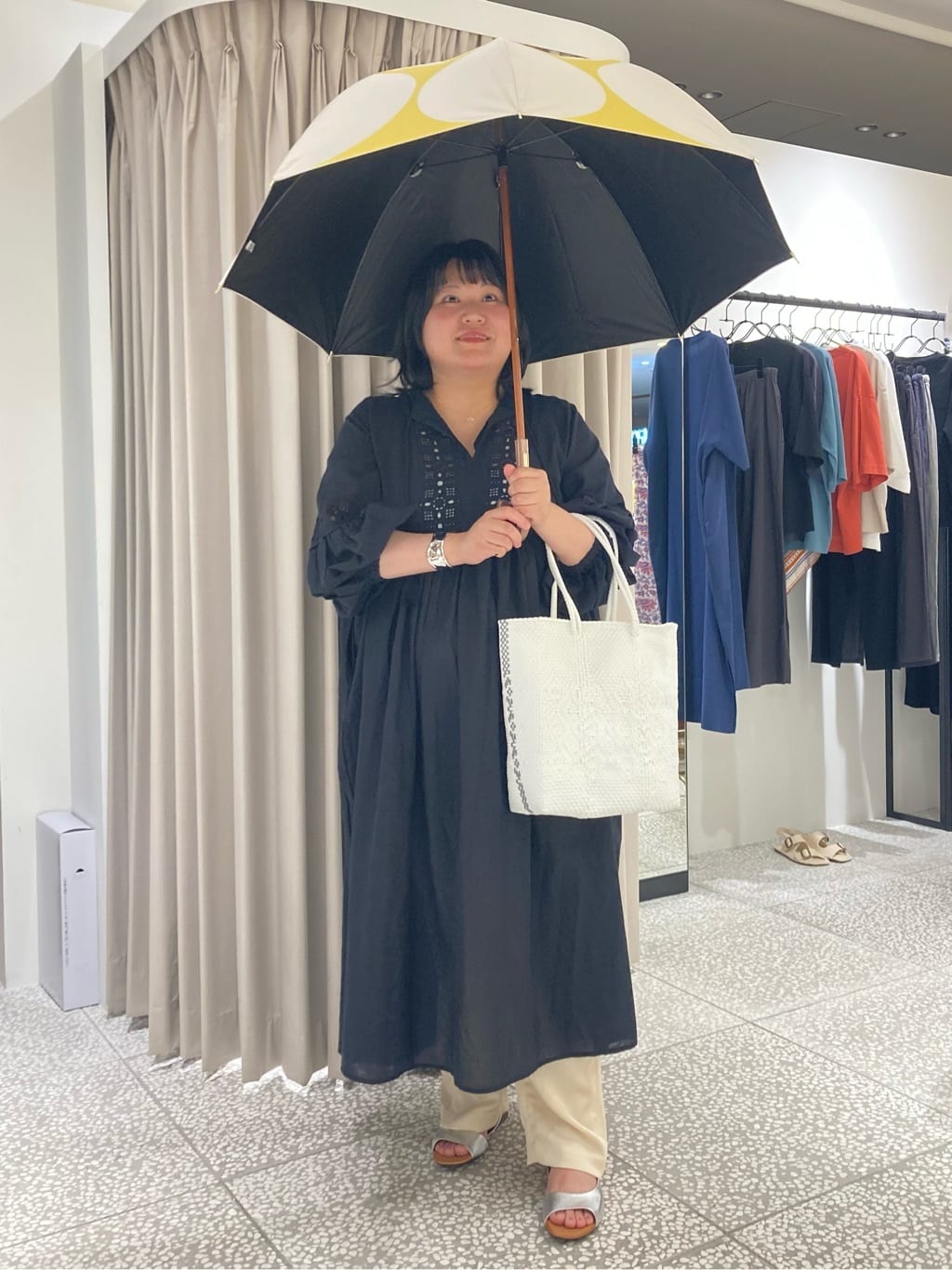 collexのレース切替パフスリーブワンピースを使ったコーディネート | Rakuten Fashion(楽天ファッション／旧楽天ブランドアベニュー)5699590