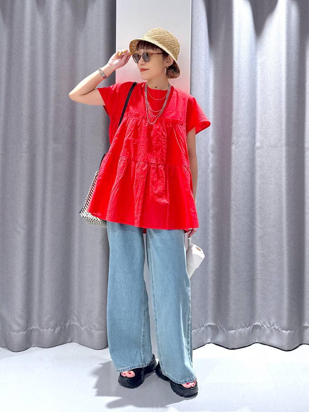 LAKOLEの2WAYティアードチュニックを使ったコーディネート | Rakuten Fashion(楽天ファッション／旧楽天ブランドアベニュー)5701260