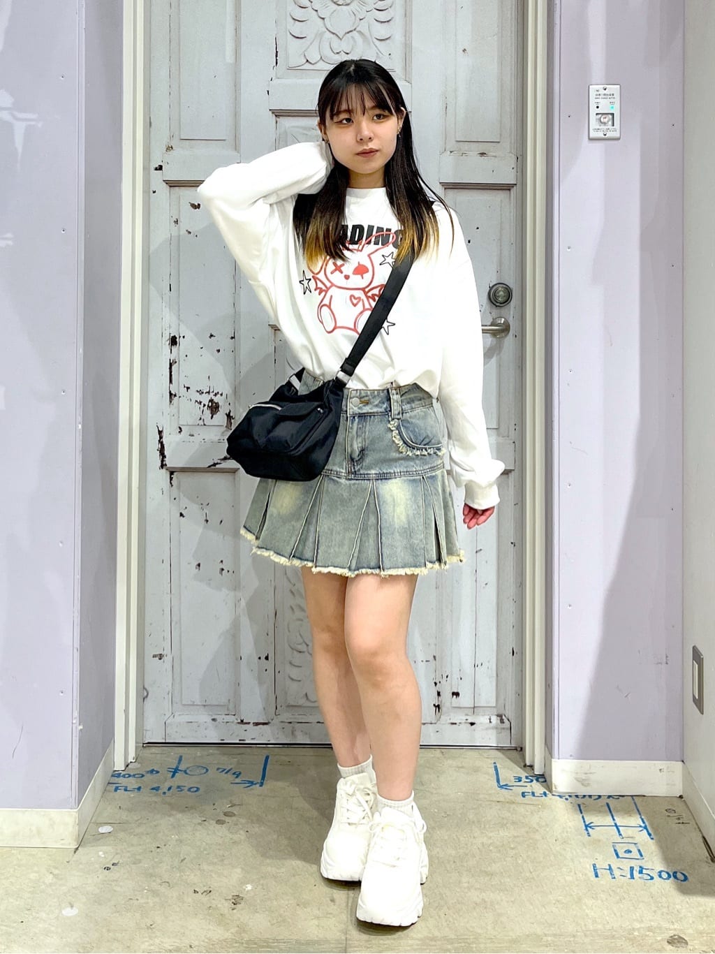 WEGOのアソートグラフィックプルオーバーを使ったコーディネート | Rakuten Fashion(楽天ファッション／旧楽天ブランド ...