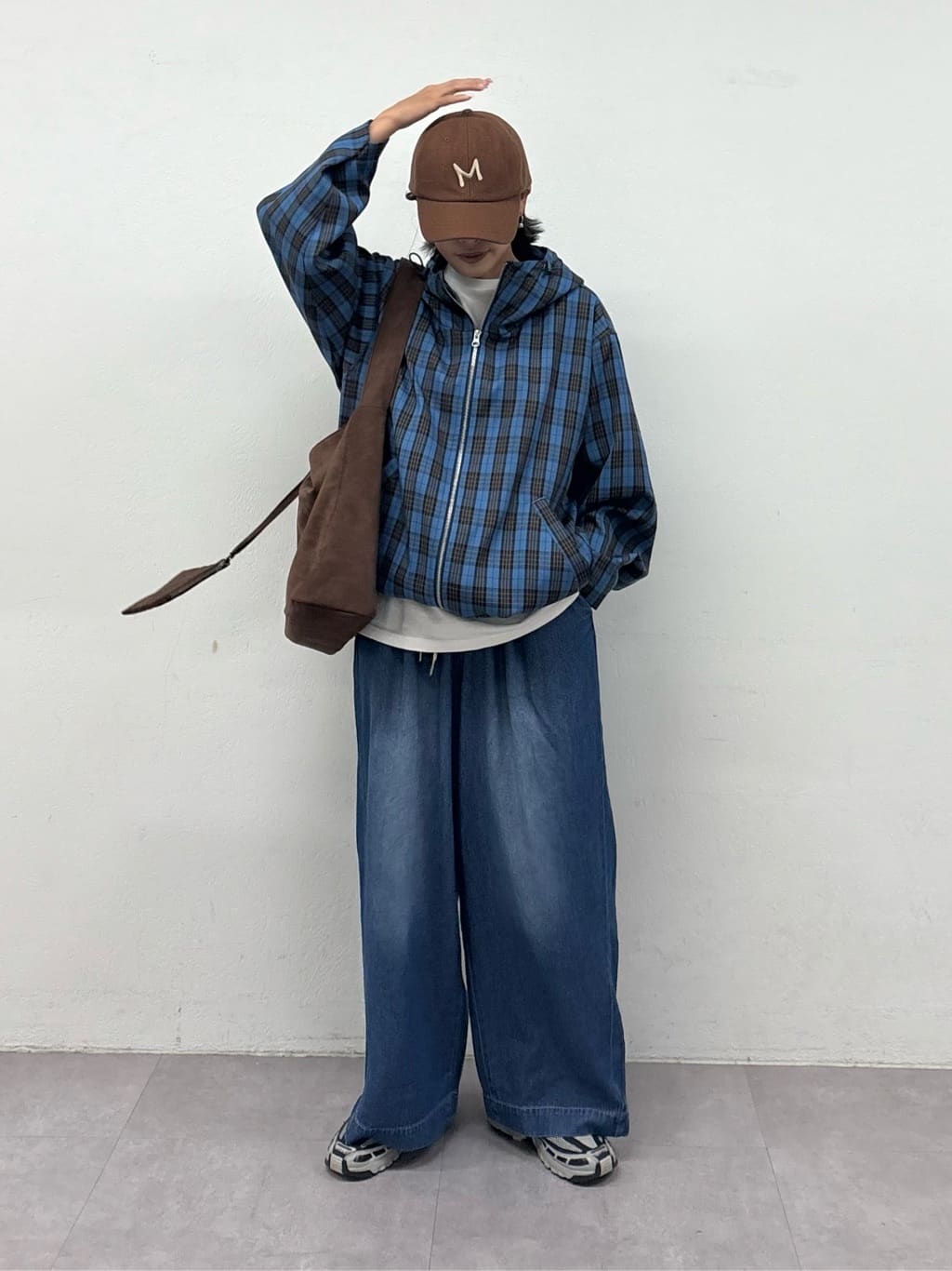 CIAOPANIC TYPYの【UNISEX】チェックフルジップシャツジャケットを使ったコーディネート | Rakuten Fashion ...