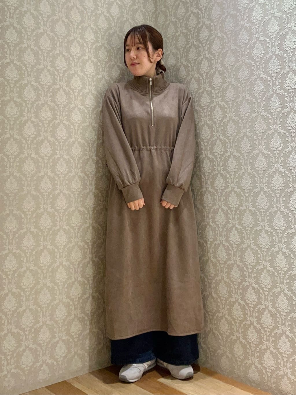 Green Parksの・ELENCARE DUE スエードポンチワンピースを使ったコーディネート | Rakuten Fashion(楽天 ...