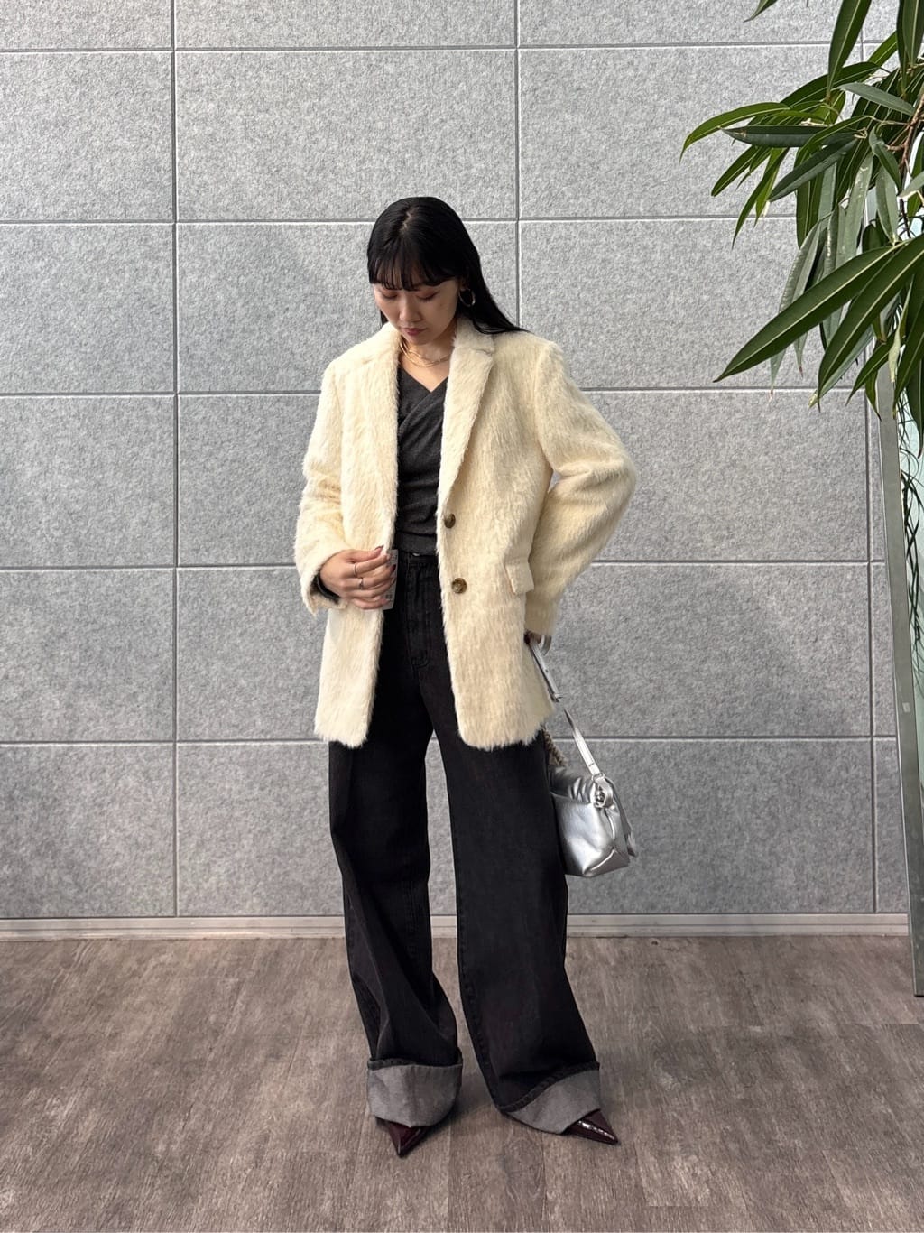 INDIVIのドレープネックカットソーを使ったコーディネート | Rakuten Fashion(楽天ファッション／旧楽天ブランドアベニュー ...