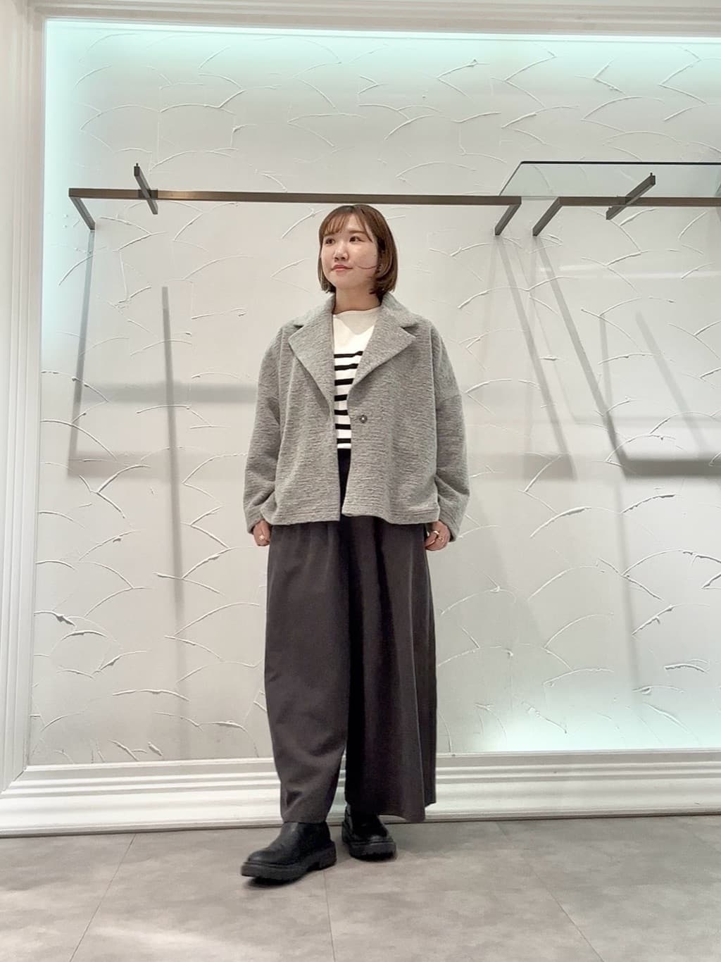 MAYSON GREYの【楽・美・軽】オーバージャケットを使ったコーディネート | Rakuten Fashion(楽天ファッション／旧楽天 ...
