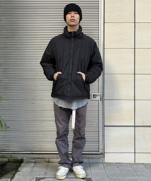 BEAMS MENのロング シャギー ワッチキャップを使ったコーディネート | Rakuten Fashion(楽天ファッション／旧楽天 ...