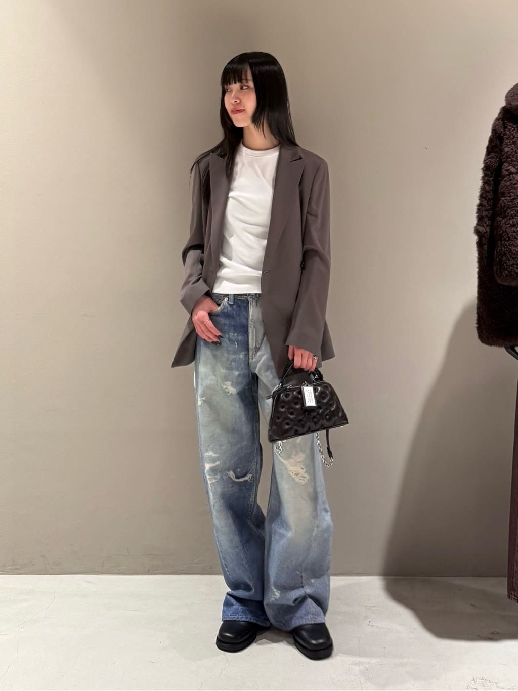 TOMORROWLANDのSuper160's ウールツイル ダブルジャケットを使ったコーディネート | Rakuten Fashion(楽天 ...